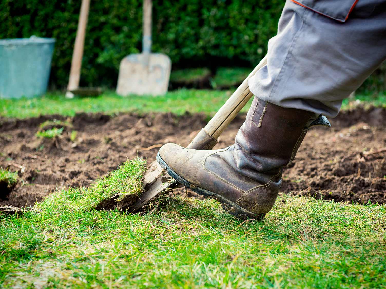 Complete guide to levelling a lawn | Love The Garden Complete guide to levelling a lawn | Love The Garden