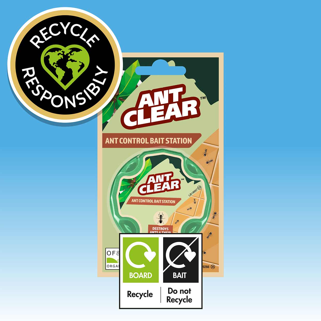 AntClear™ Ant Control Bait Station 2 bait station