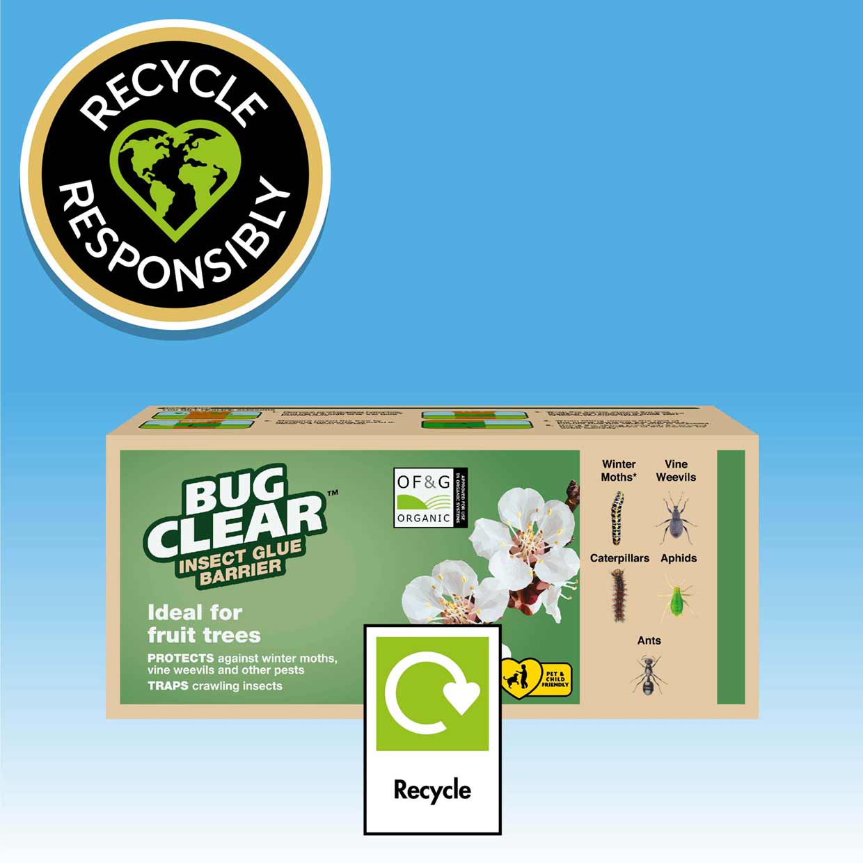 BugClear™ Insect Glue Barrier 5 metres