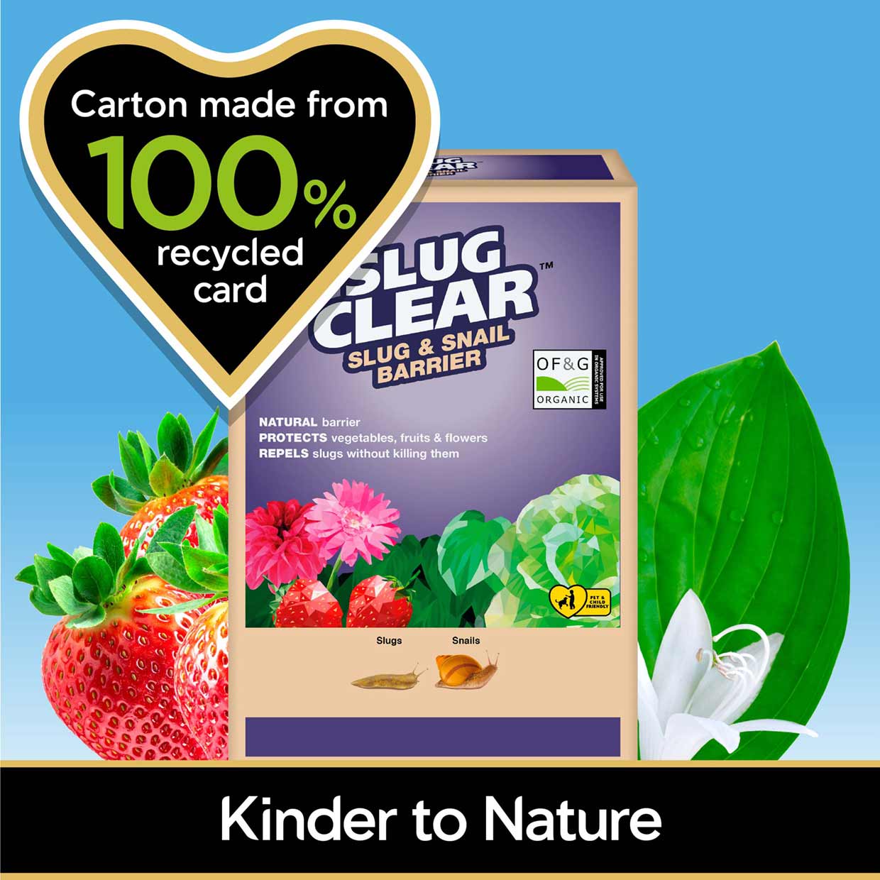 SlugClear™ Slug & Snail Barrier 2.5kg