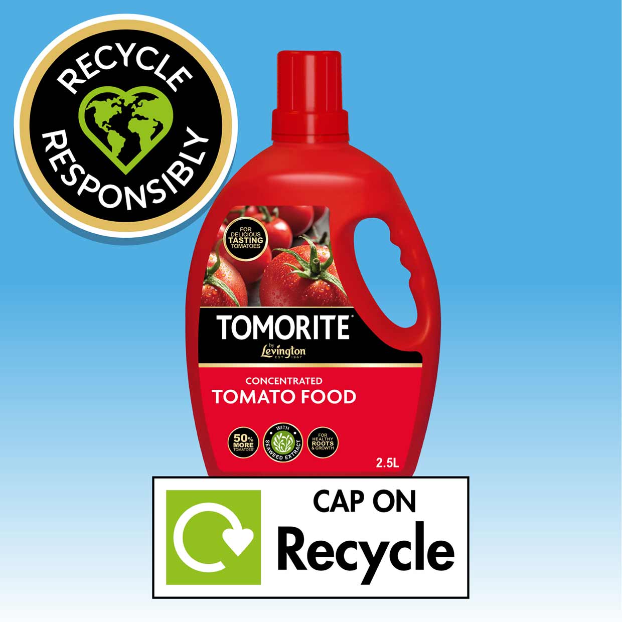 Levington® Tomorite® Concentrated Tomato Food 2.5 litres