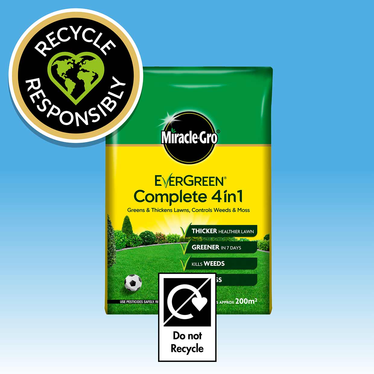 Miracle-Gro® EverGreen® Complete 4 in 1 7kg bag