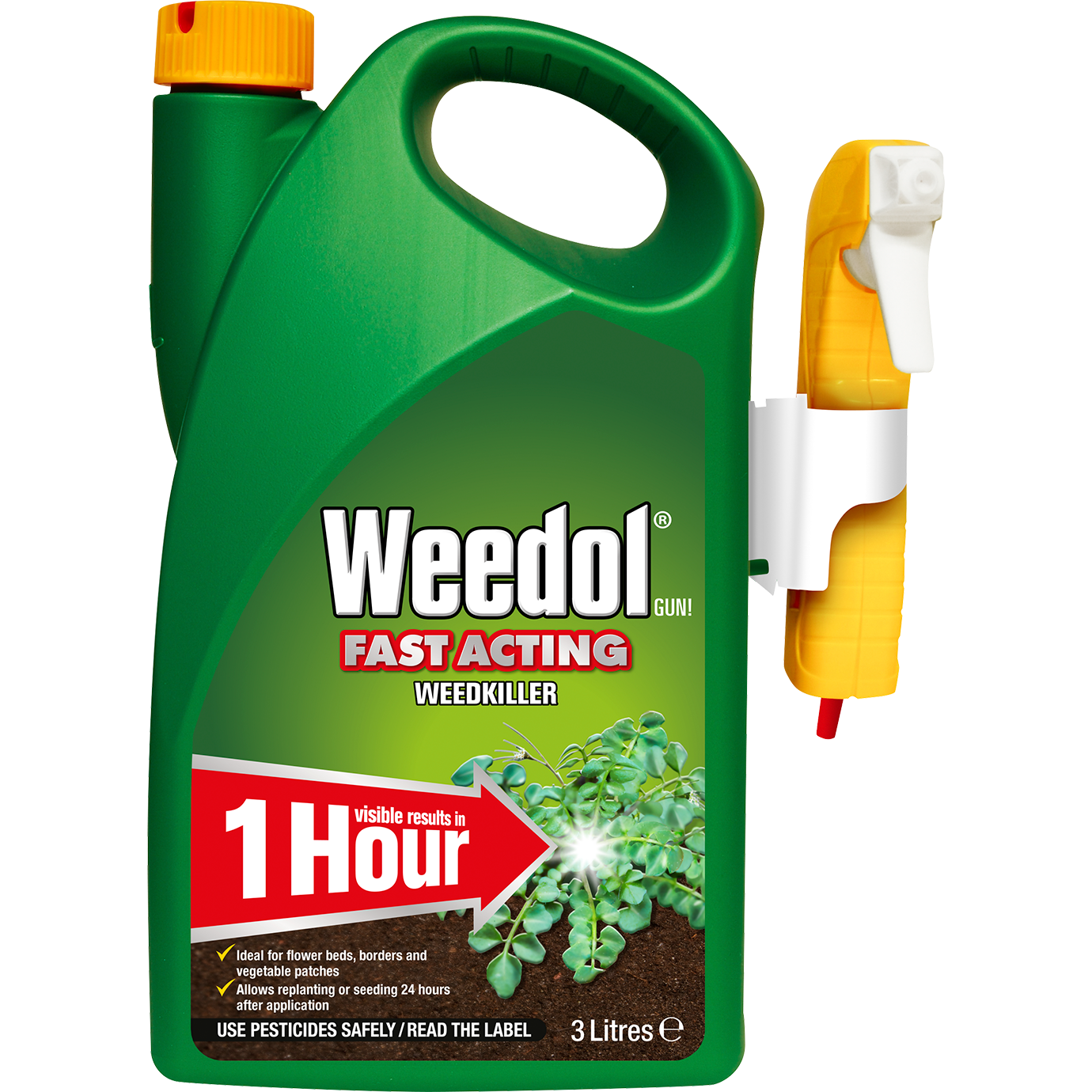 Weedol® Gun!™ Fast Acting Weedkiller 3 litres