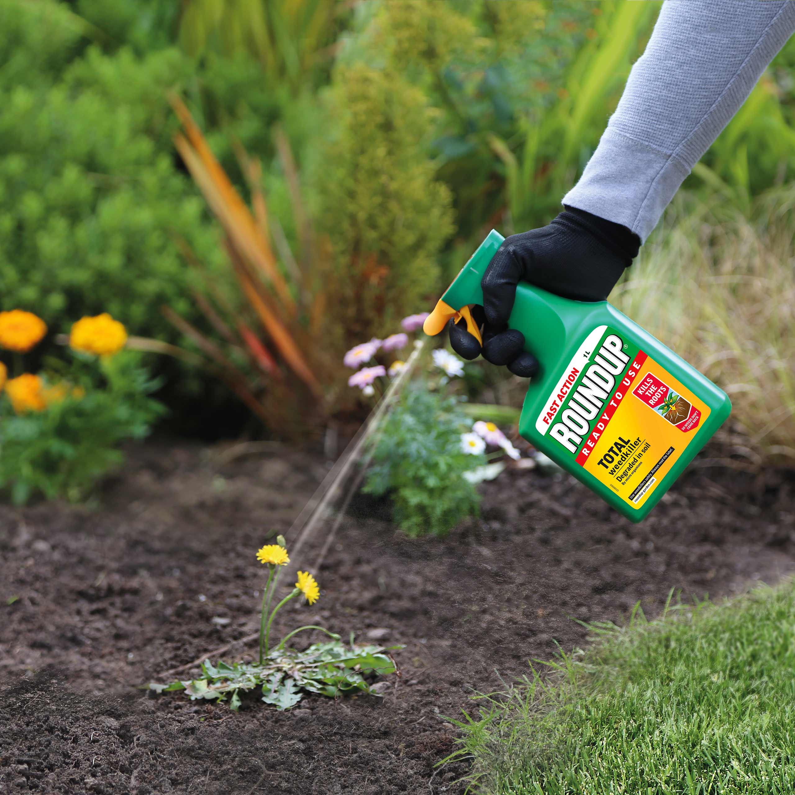 Roundup® Fast Action Ready to Use Weedkiller 1 litre