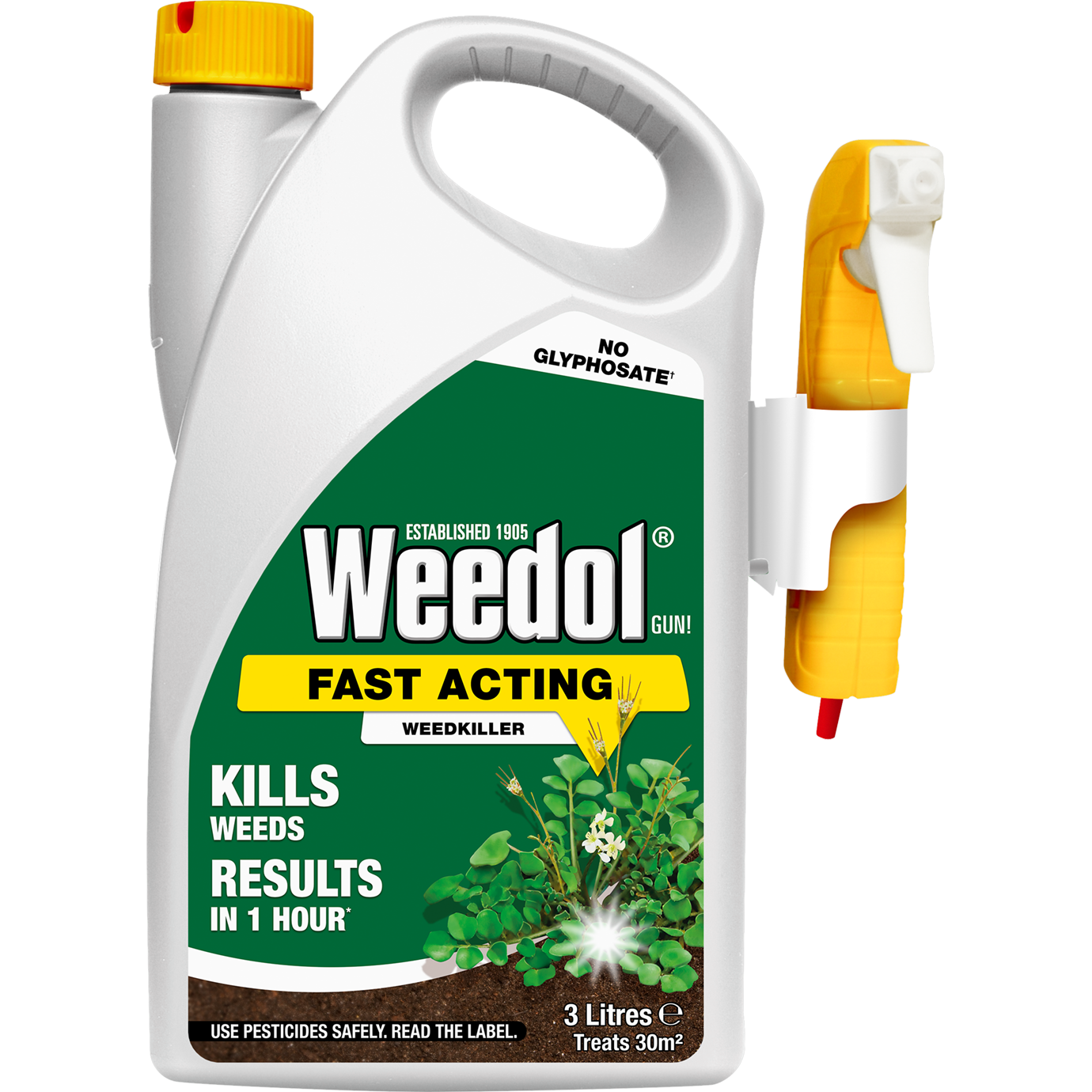Weedol® Gun!™ Fast Acting Weedkiller 3 litres