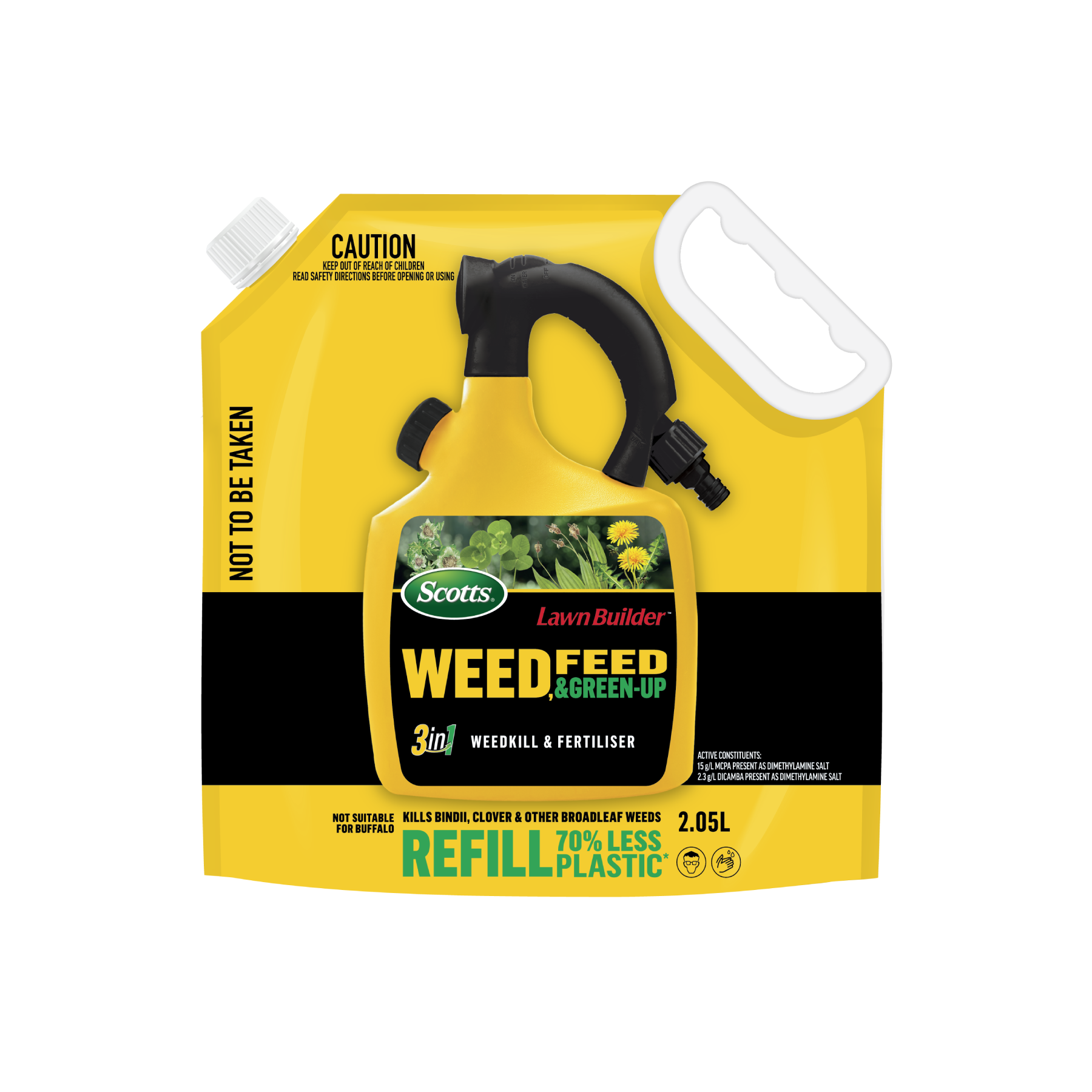 Solution For Killing Lawn Weeds | Weed, Feed & Green-Up | Love The Garden