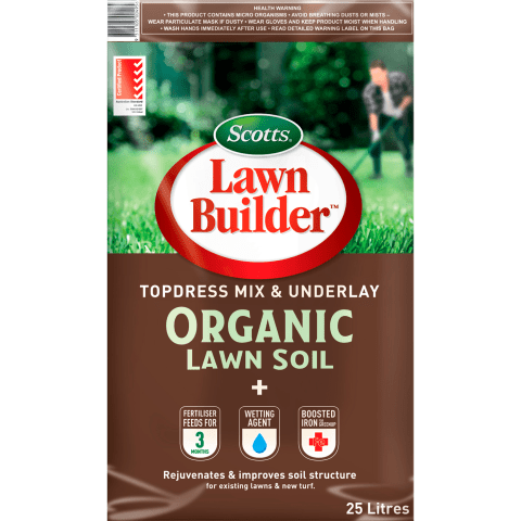 Scotts Lawn Builder Topdress Mix and Underlay Organic Lawn Soil Love The Garden