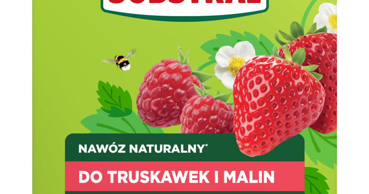 SUBSTRAL Nawóz naturalny do Truskawek i malin, 650 g | Love The Garden