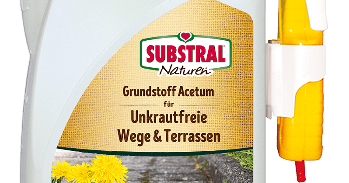 SUBSTRAL® Naturen® Grundstoff Acetum, 3 l | Liebe Deinen Garten AT