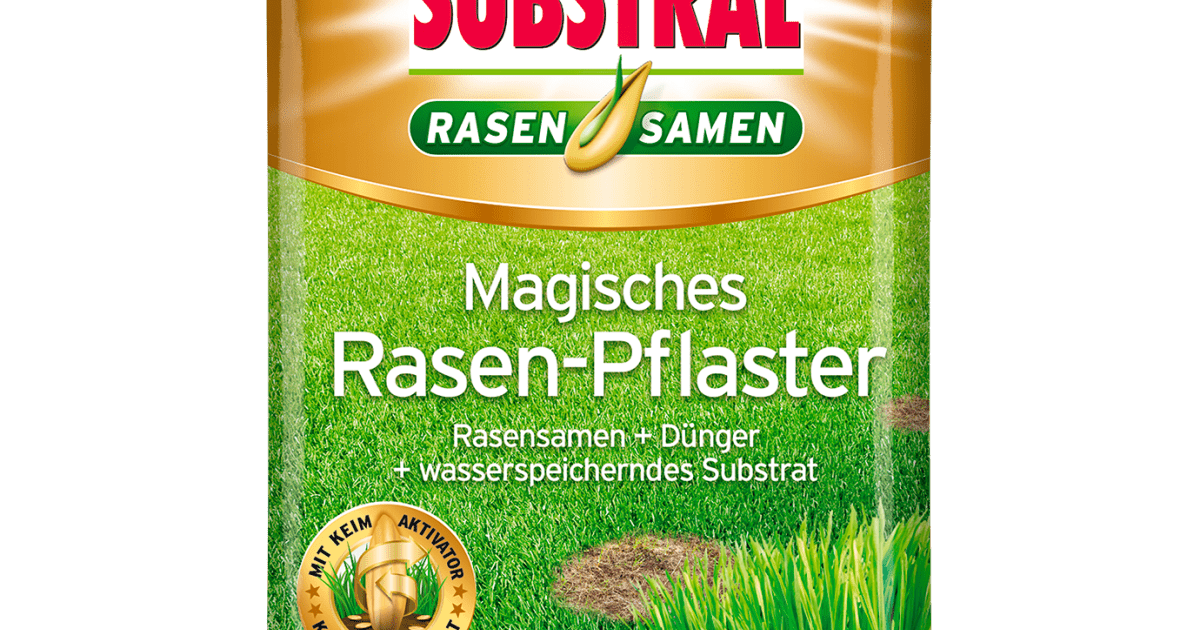 SUBSTRAL® Magisches Rasen-Pflaster | liebe deinen garten