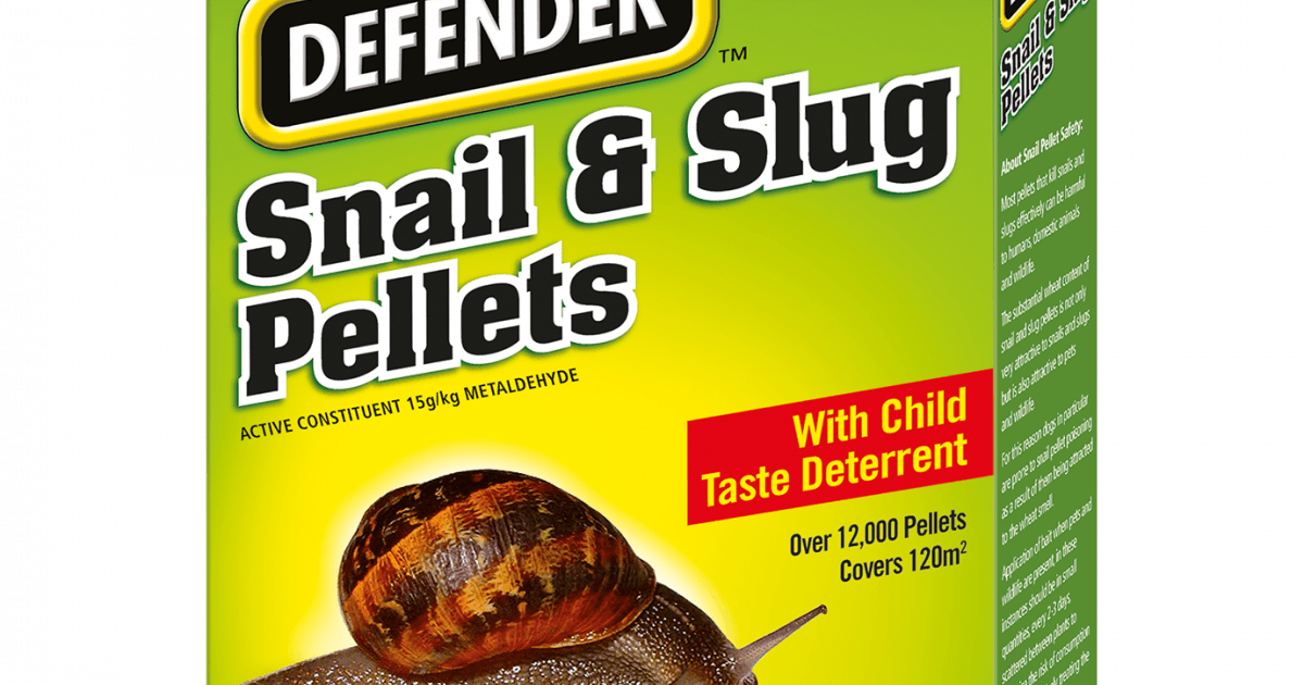 Defender™ Snail & Slug Pellets, 600G Box | Scotts Australia