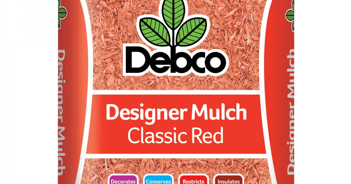 Debco® Classic Red Designer Mulch, 40L | Love The Garden