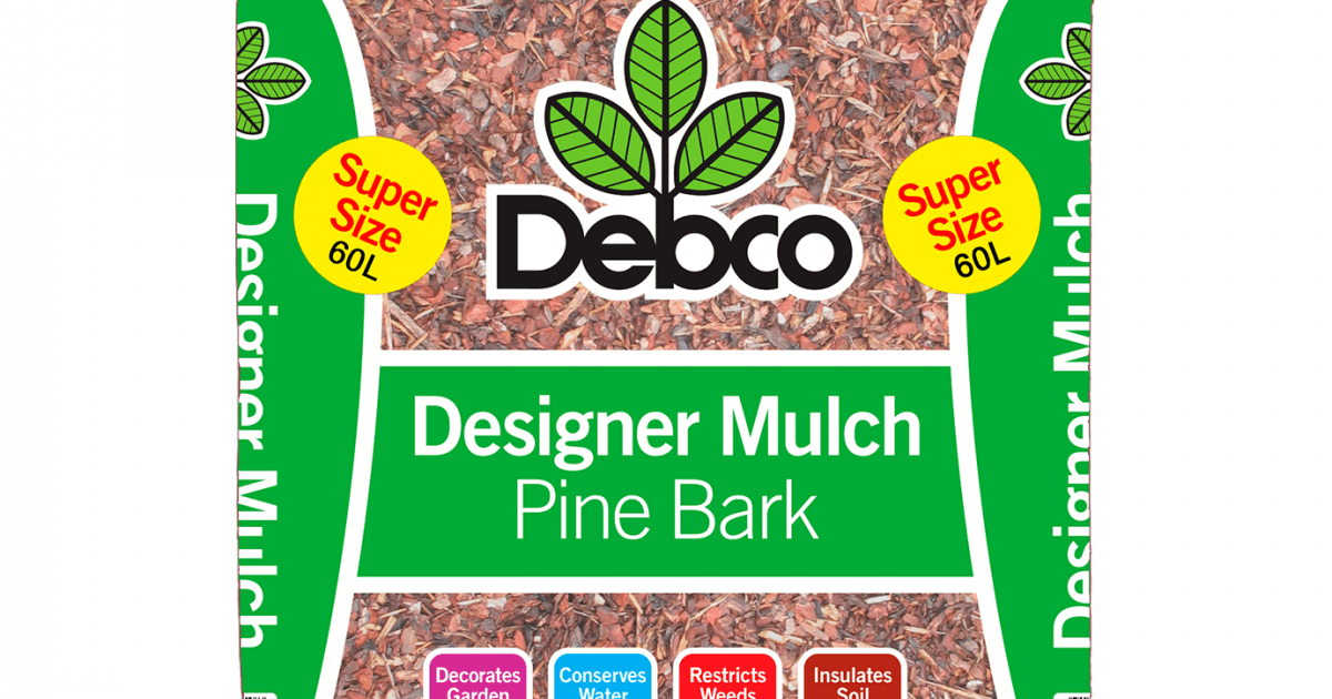 Debco® Pine Bark Designer Mulch, 60L | Love The Garden