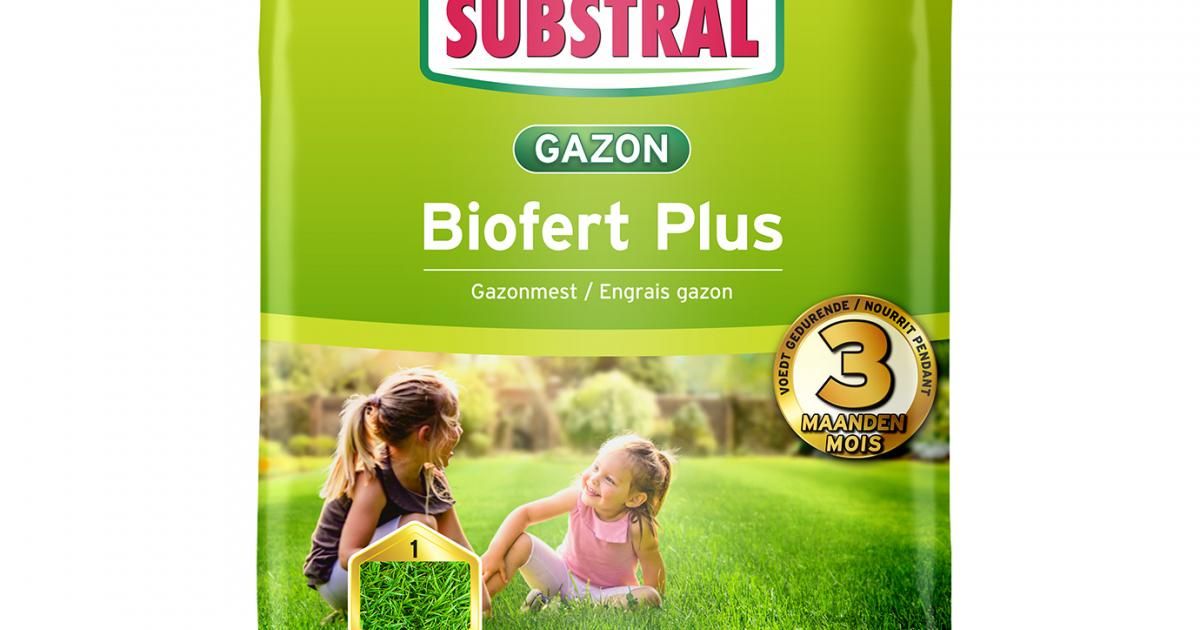 Substral Biofert Plus Gazonmest | 20 KG | Najaarsmeststof gazon