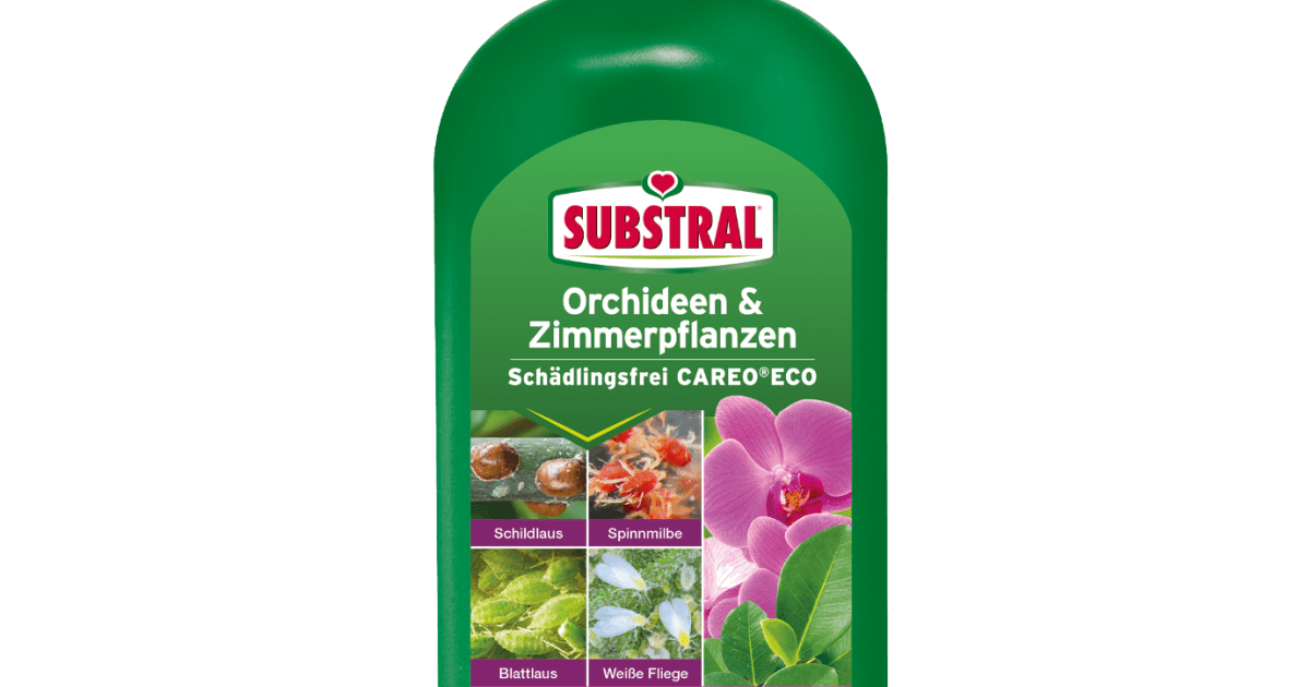 SUBSTRAL® Orchideen & Zimmerpflanzen Schädlingsfrei Careo® Eco, 300 ml ...