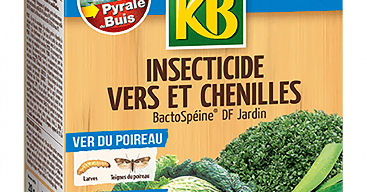 Insecticide biologique vers et chenilles, 20G | La Pause Jardin
