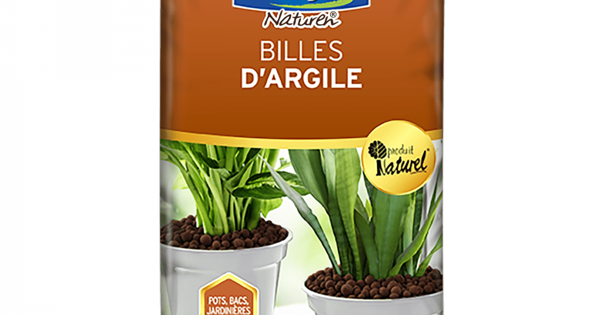Fertiligène Billes d'argile, 6L | La Pause Jardin
