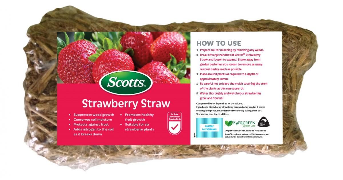 Scotts Strawberry Straw, 1 5L Bale | Love The Garden