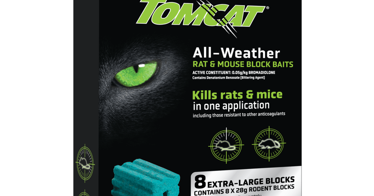 Tomcat All - Weather Rat & Mouse Block Baits | Love The Garden