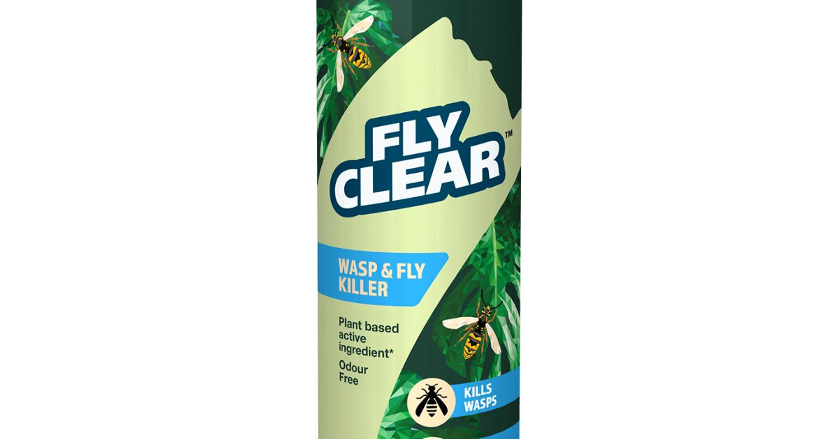 FlyClear™ Wasp & Fly Killer 400ml