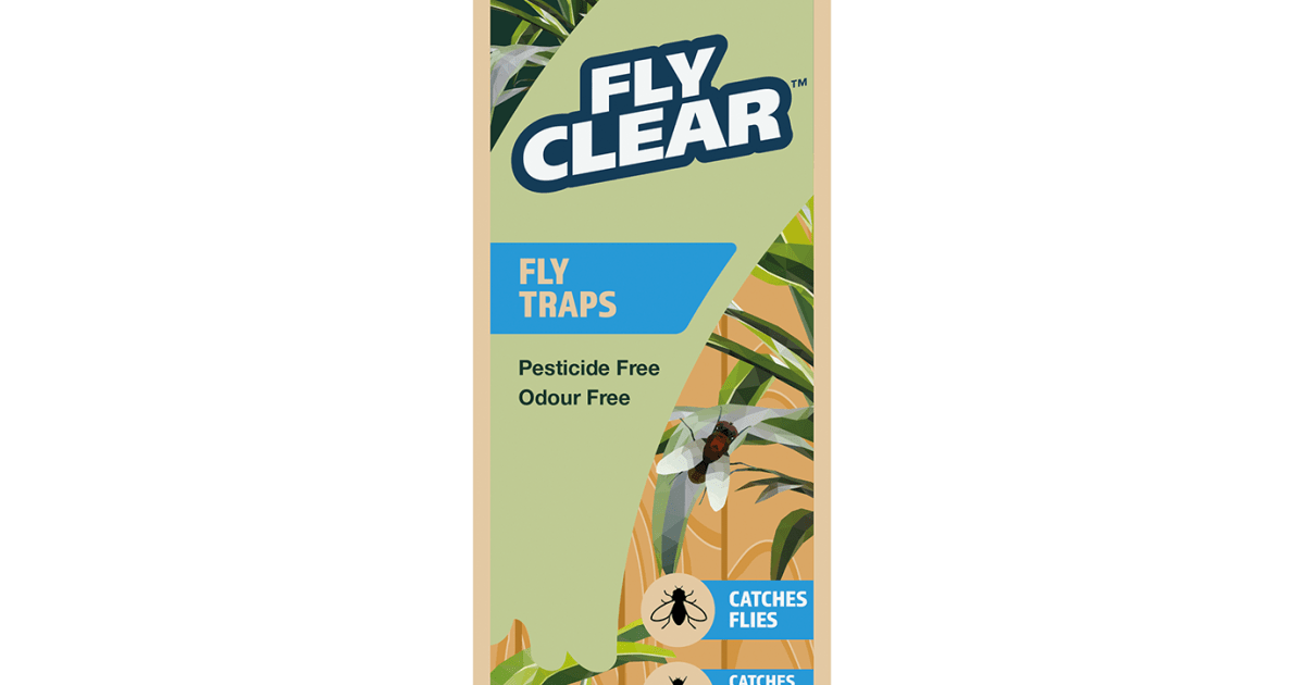 FlyClear™ Fly Traps 4 traps