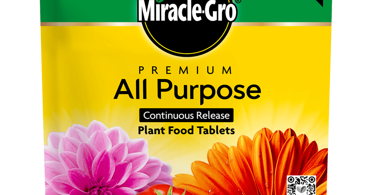 Miracle-Gro® Premium All Purpose Continuous Release Plant Food Tablets ...