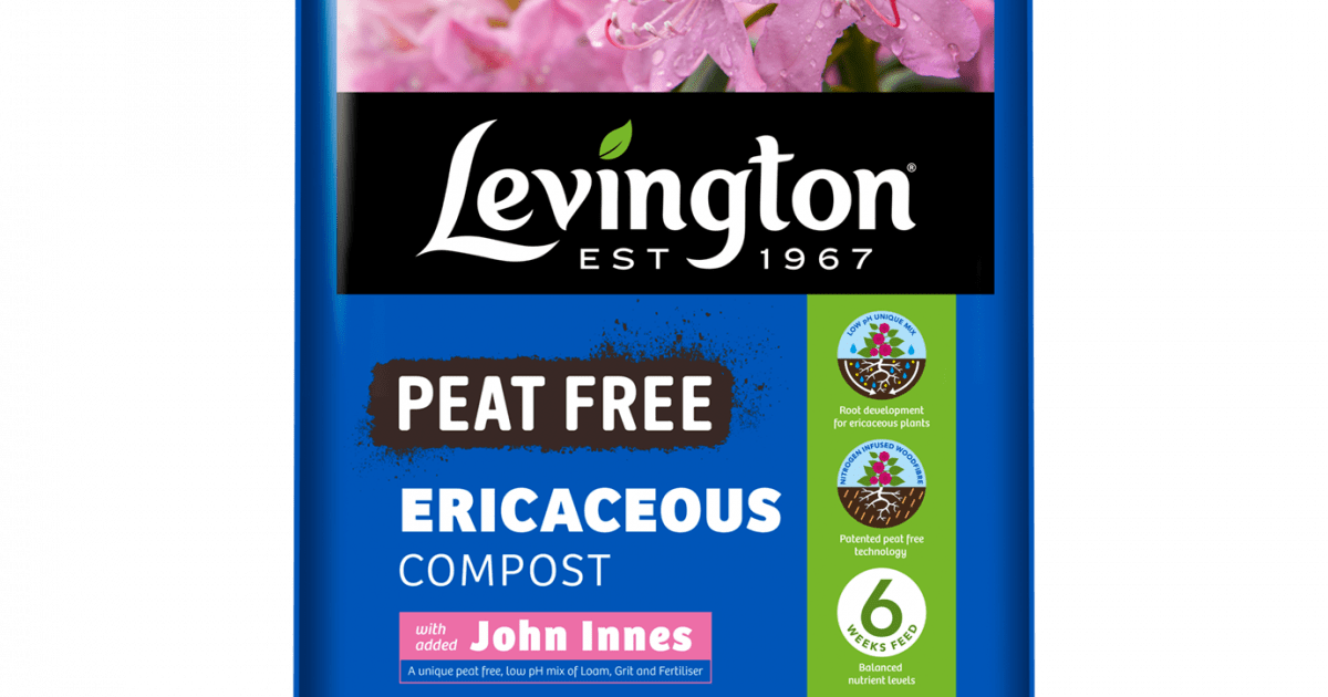 Levington® Peat Free Ericaceous Compost with added John Innes 25 litres
