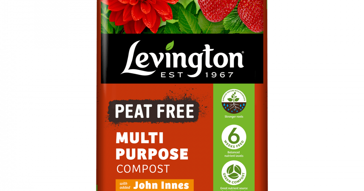 Levington® Peat Free Multi Purpose Compost with added John Innes 10 litres