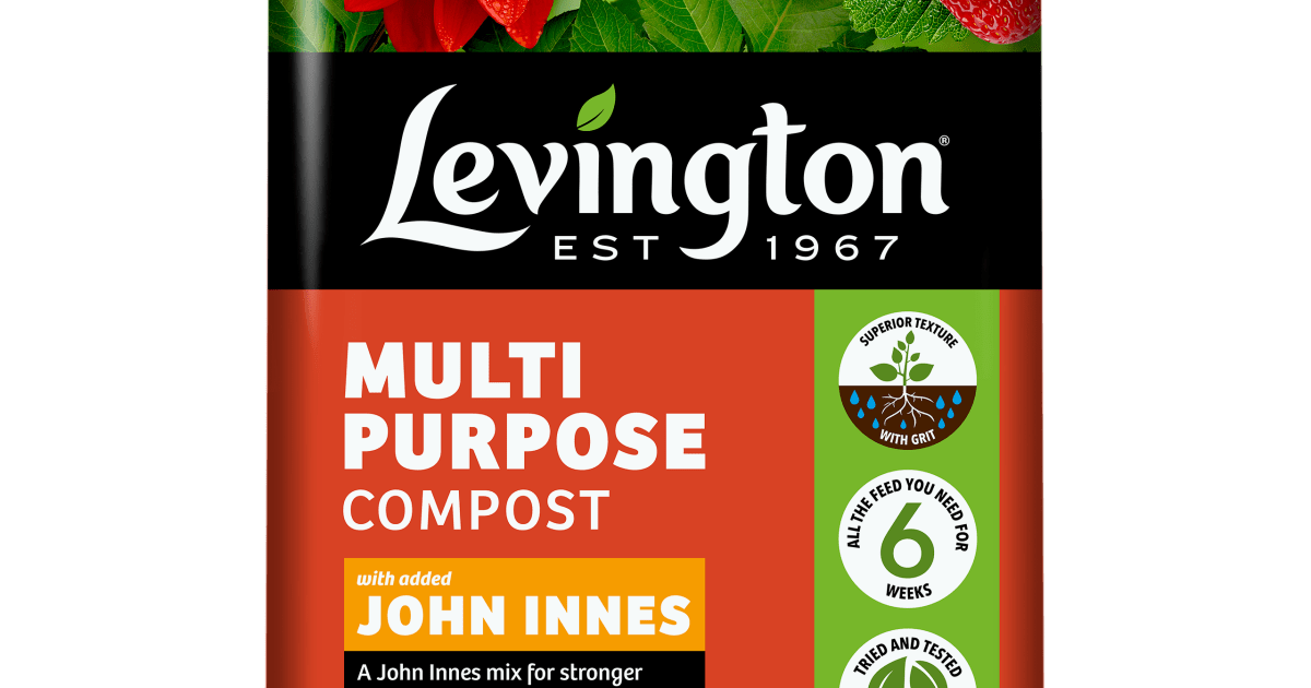 Levington® Peat Free Multi Purpose Compost with added John Innes 50 litres
