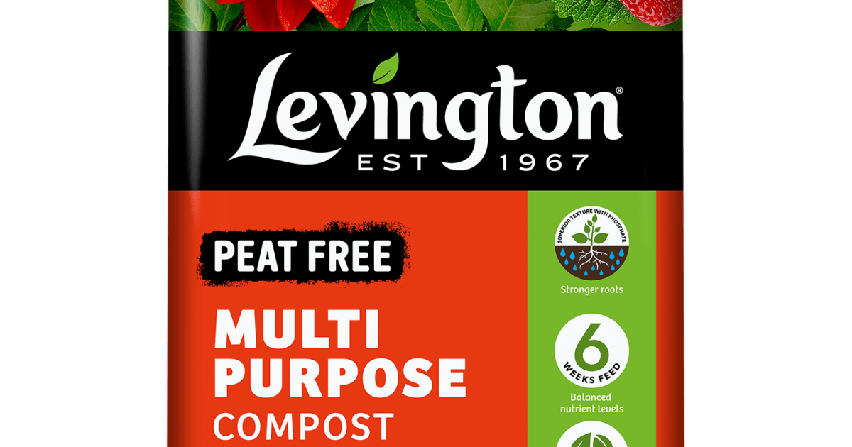 Levington® Peat Free Multi Purpose Compost with added John Innes 40 litres