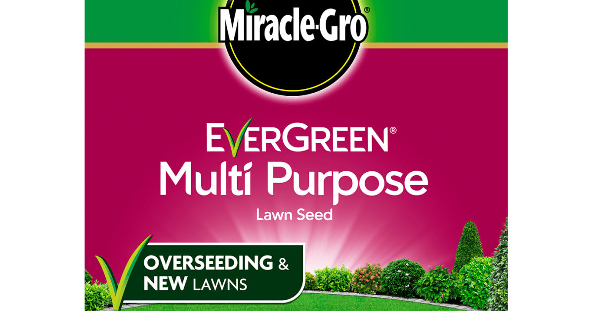 Miracle-Gro® EverGreen® Multi Purpose Lawn Seed 1.6kg