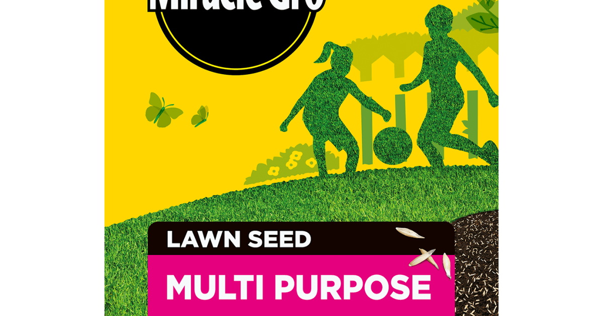 Miracle-Gro® Multi Purpose Lawn Seed 500g carton