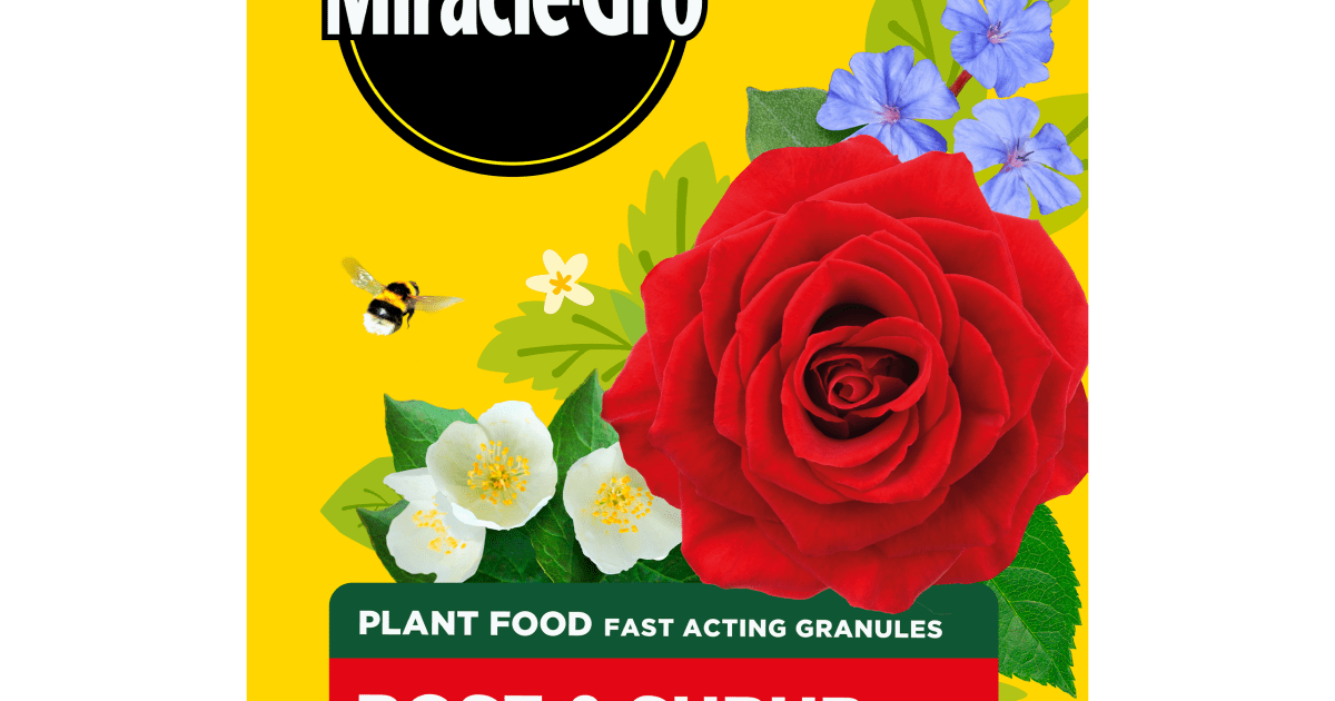 Miracle-Gro® Plant Food Fast Acting Granules - Rose & Shrub 3kg carton