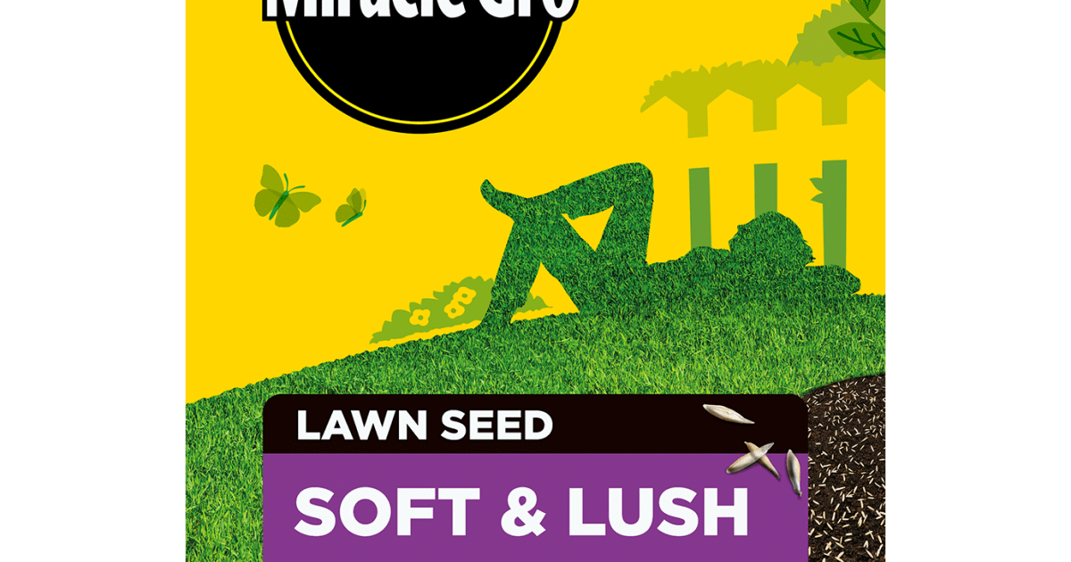 Miracle-Gro® Soft & Lush Lawn Seed 420g