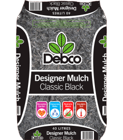 Debco® Classic Black Designer Mulch, 40L | Love The Garden